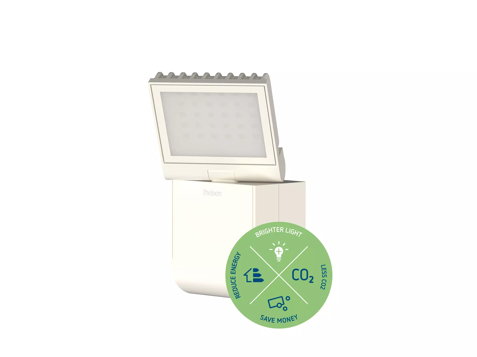 theLeda S8-100L WH | theLeda S | LED valaisin | Theben